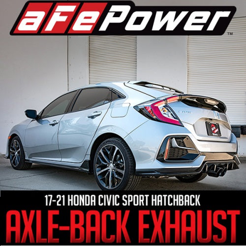 aFe Takeda Exhaust Systems: 10th Gen 2017–2021 Honda Civic Sport - Emnotek