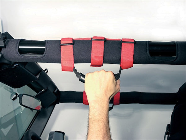 Rugged Ridge Ultimate Grab Handles Red 55-20 CJ/Jeep Wrangler /JT - Emnotek
