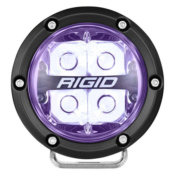 Rigid Industries 360-Series 4in LED Off-Road Spot Beam - RGBW (Pair ...