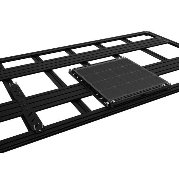 KC HiLiTES Platform One BLOX Solar Panel Roof Rack Mount (Does Not Inc ...