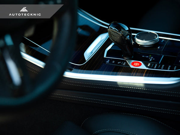 AutoTecknic Carbon Fiber Gear Selector Side Trims - G20 3-Series - Emnotek