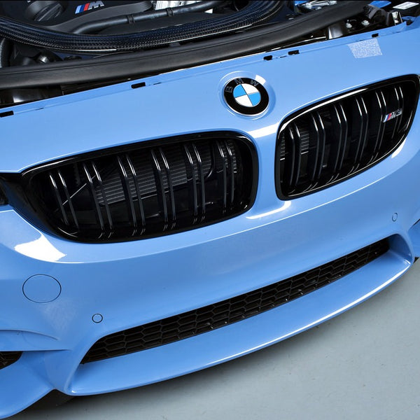 iND Gloss Black Front Grille Surrounds BMW F80 M3 F82 M4 - Emnotek